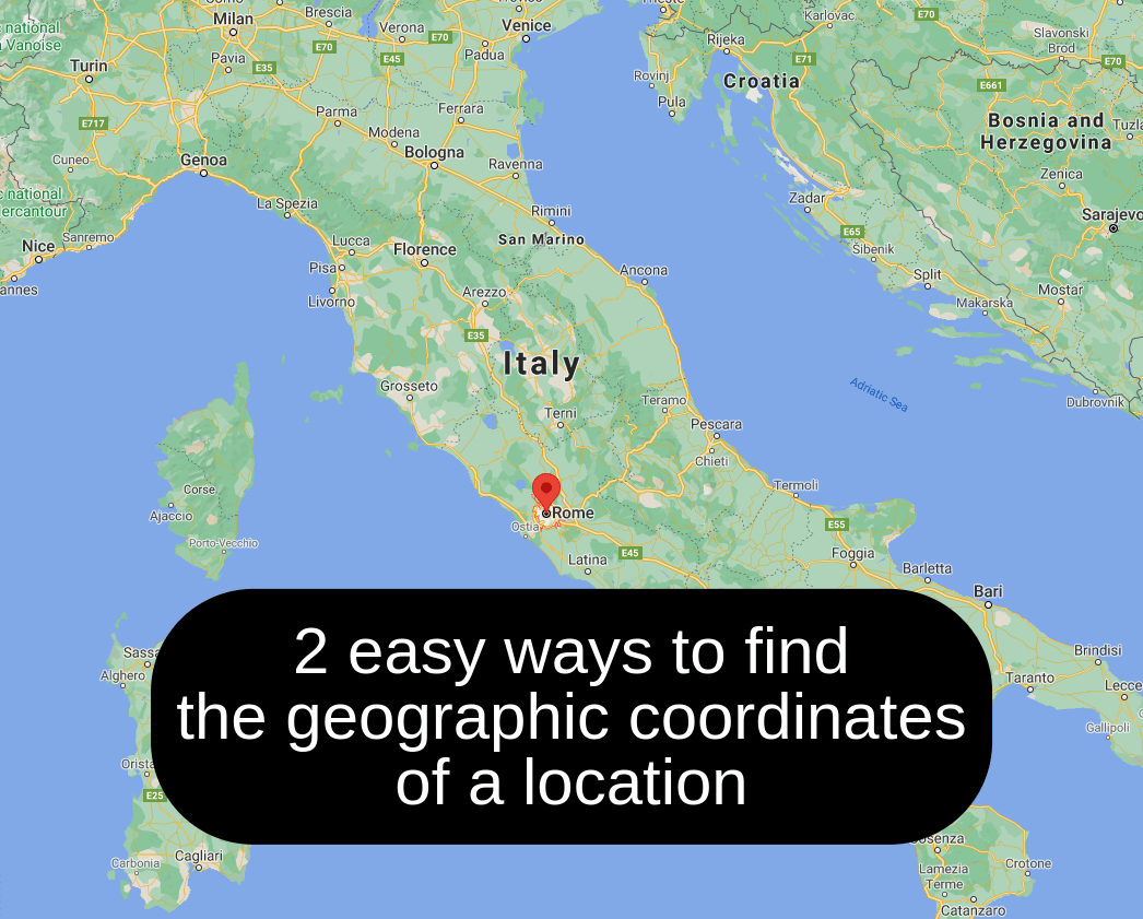 2 Easy Ways To Find The Geographic Coordinates Of A Location Pavel Kvach